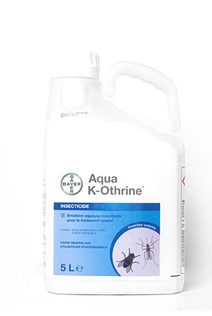 INSECTICIDE deltaméthrine, 2%, 5l, pour fumigation, bidon | Unicat